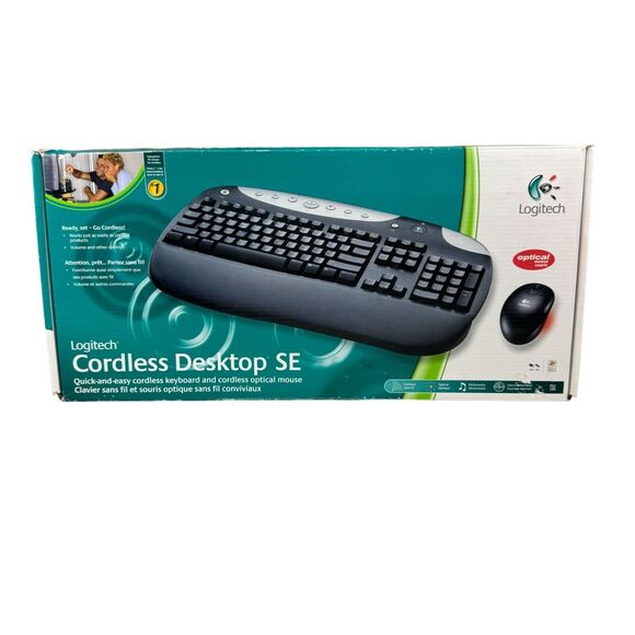 Logitech | Computers, Laptops & Parts | Logitech Cordless Desktop Se ...